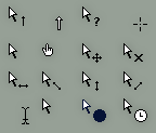 Minimal cursors by sryo on DeviantArt