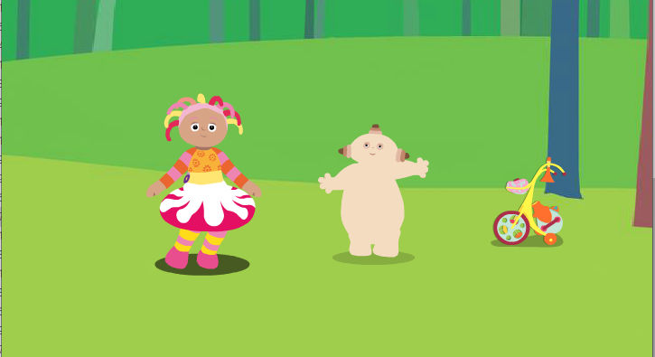 Upsy daisy dances with makka pakka by ab6by on DeviantArt