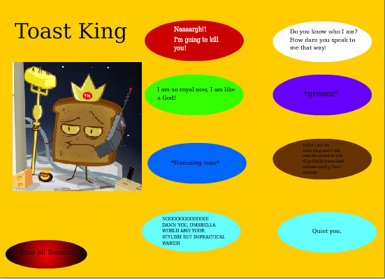 Toast King Soundboard by ab6by on DeviantArt