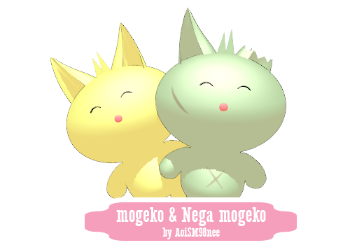 MMD mogekos by AoiSM98nee on DeviantArt