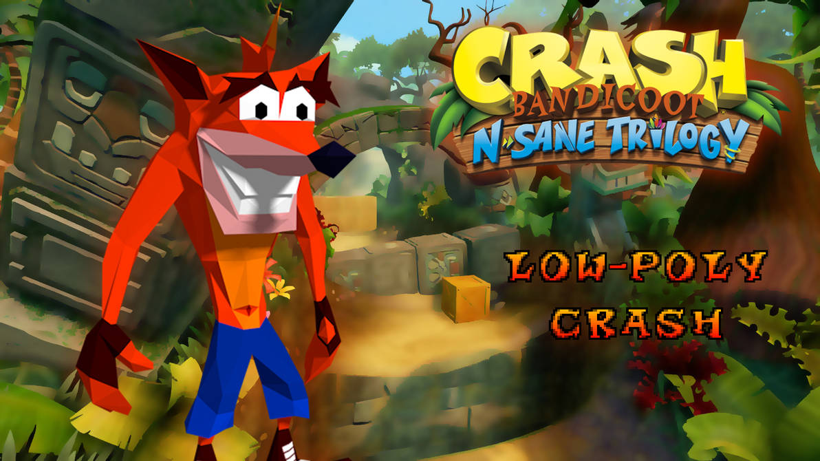 [NST] Low-Poly Crash by Natsu-Ken on DeviantArt