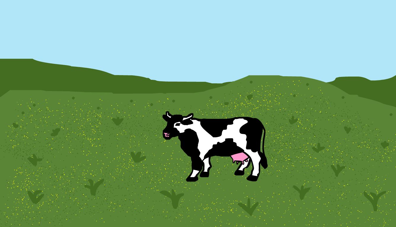 Cow screensaver by dustinbayer on DeviantArt