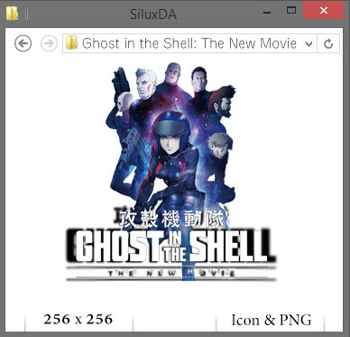 GitS: The New Movie Icon (2015) by SiluxDA on DeviantArt