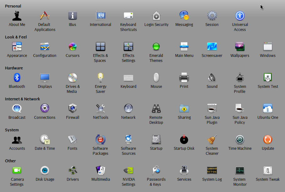 System Preferences app by bananXan on DeviantArt