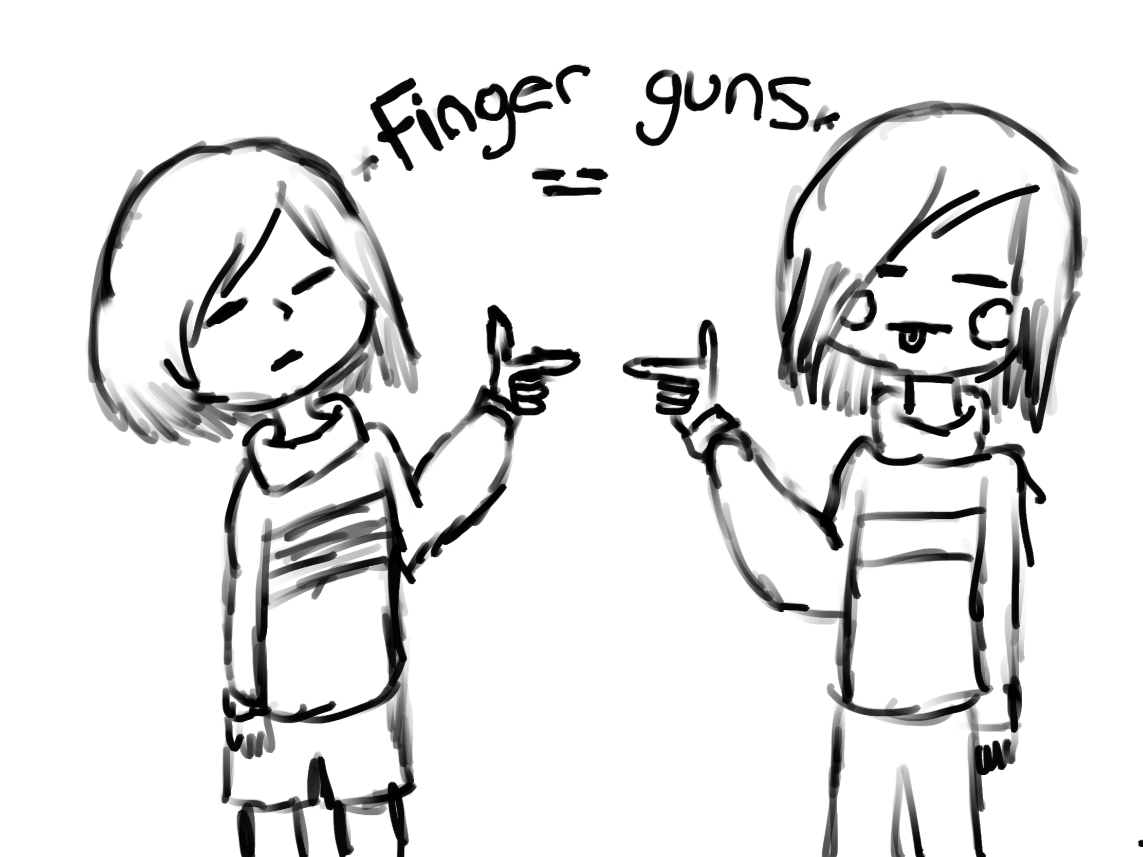 Finger Guns (Undertale) by paikowaiko2 on DeviantArt