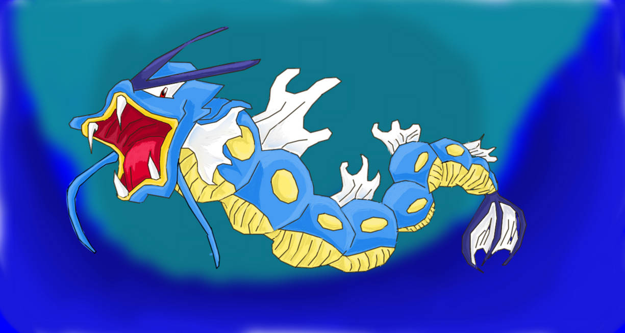 Gyarados - 2 Hours by SaturnStormXD on DeviantArt