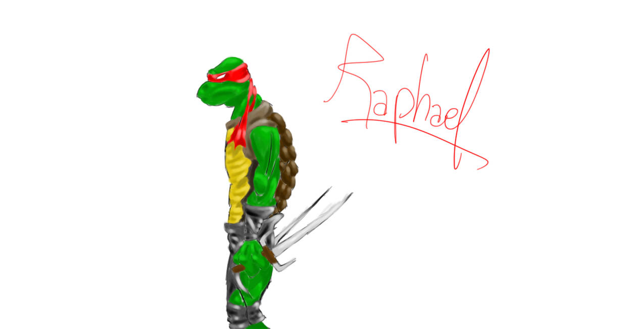 TMNT - Raphael by SaturnStormXD on DeviantArt