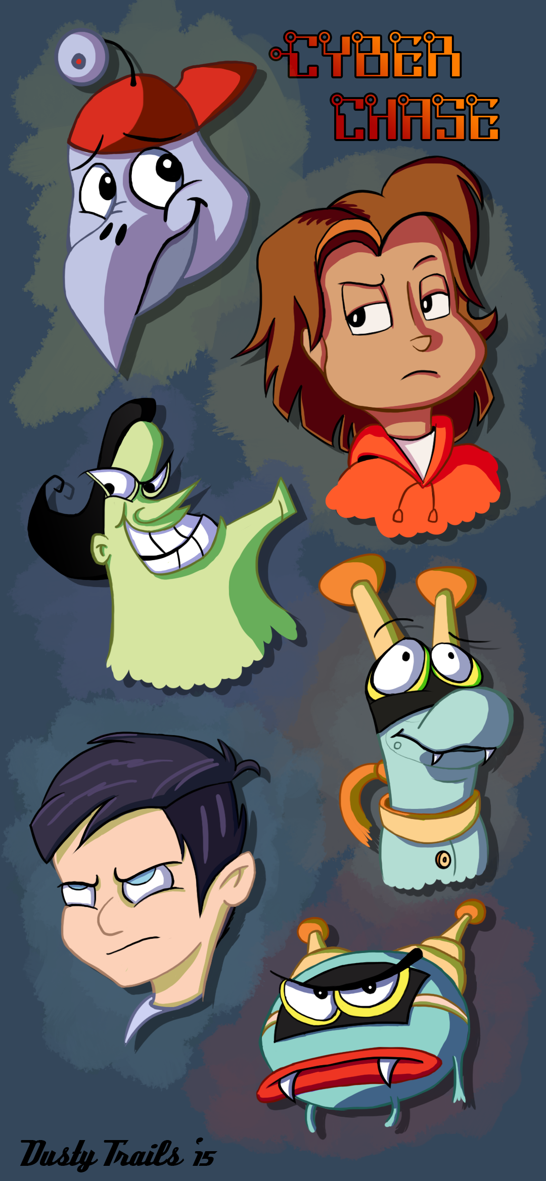 Cyberchase Portraits (Part 2) by Karaiathin on DeviantArt