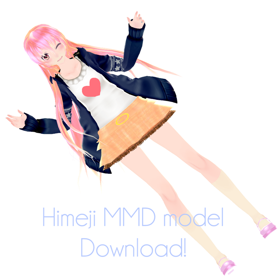 Himeji MMD Model DOWNLOAD REMOVED by pannchin on DeviantArt