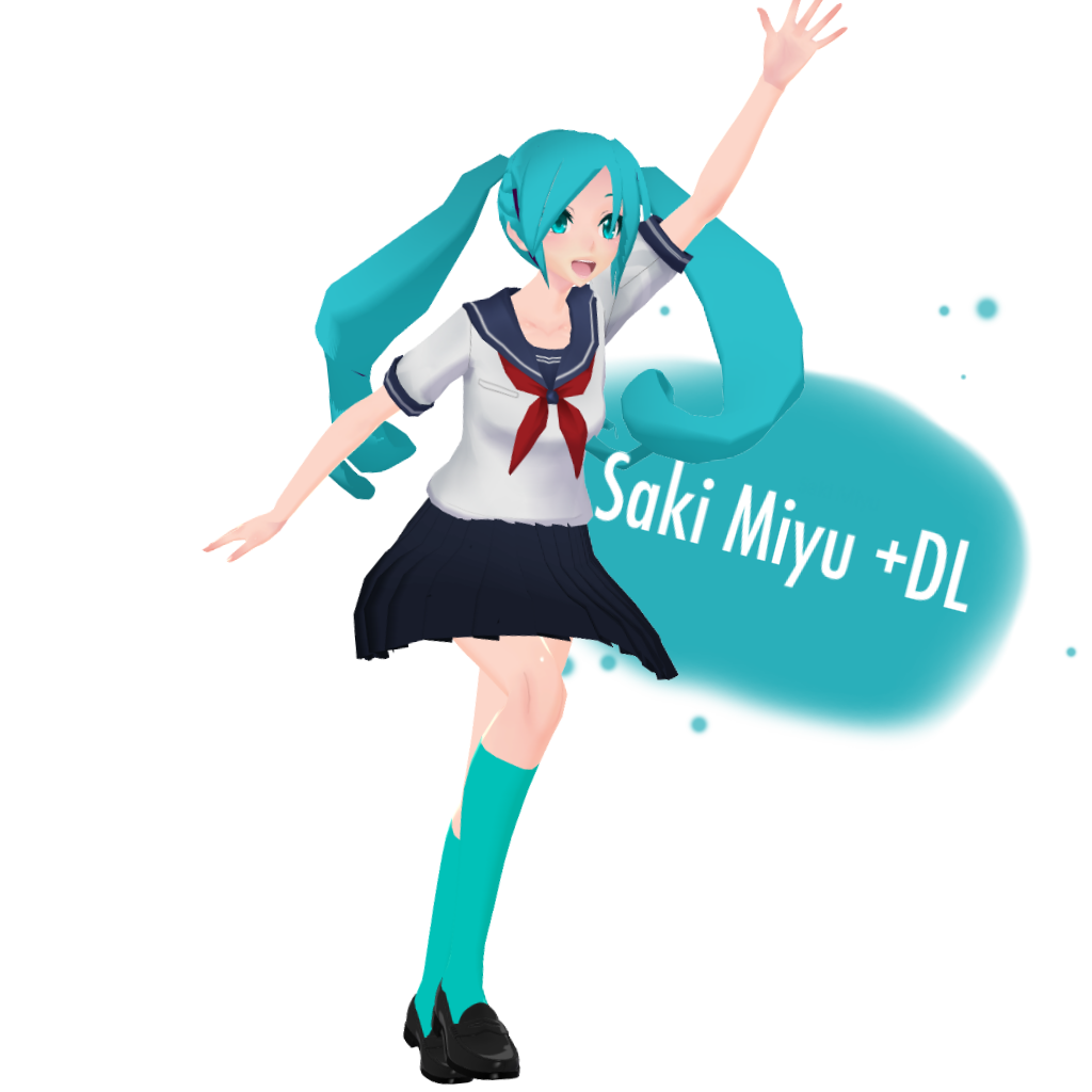 [Yandere Simulator - MMD] TDA Saki Miyu +DL by 10JmixP on DeviantArt