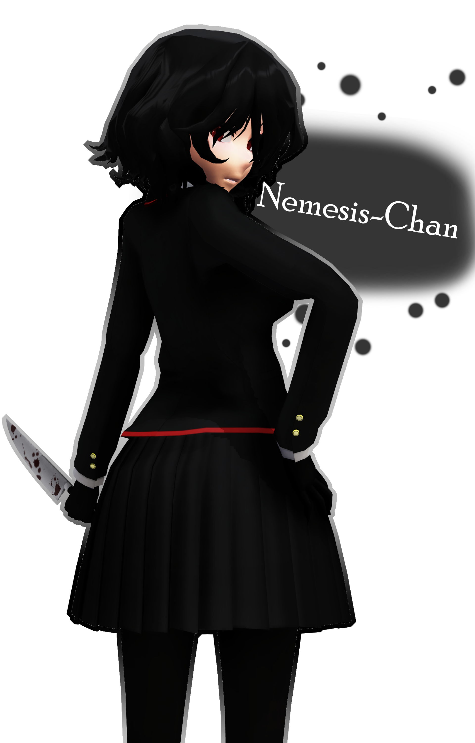 [YanSim x MMD] Nemesis-Chan (+DL) by 10JmixP on DeviantArt