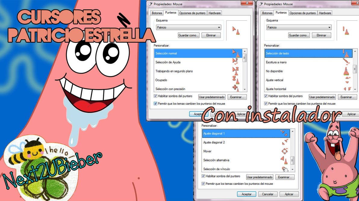 Cursores Patricio Estrella by Cursorsandmore on DeviantArt