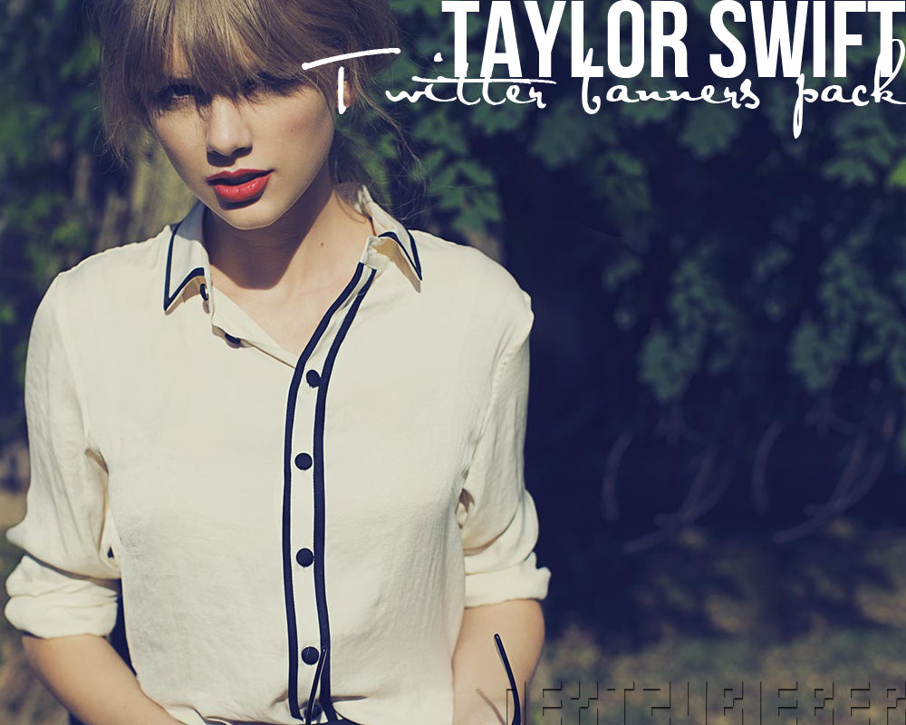 Pack Twitter Banners: Taylor Swift by Cursorsandmore on DeviantArt