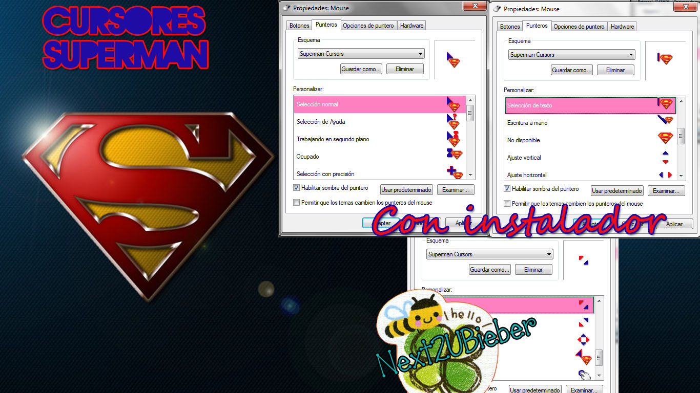 Superman Cursors by Cursorsandmore on DeviantArt
