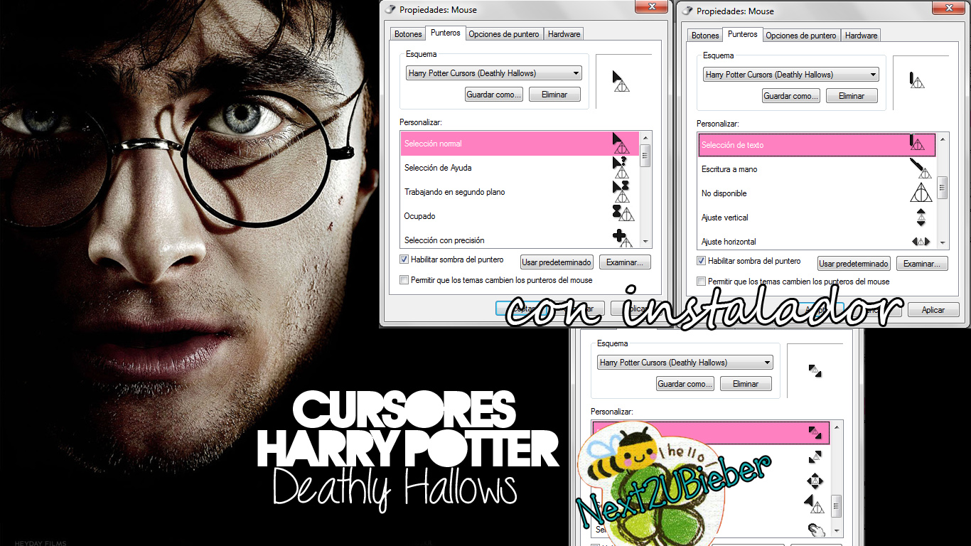 Harry Potter Cursors (Deathly Hallows) by Cursorsandmore on DeviantArt