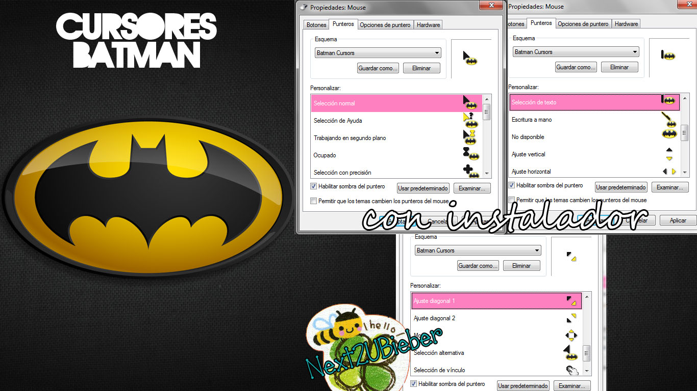 Batman Cursors by Cursorsandmore on DeviantArt