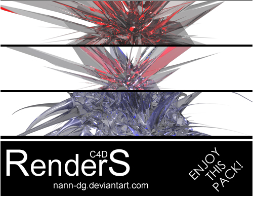 C4D Renders Pack by nann-dg on DeviantArt