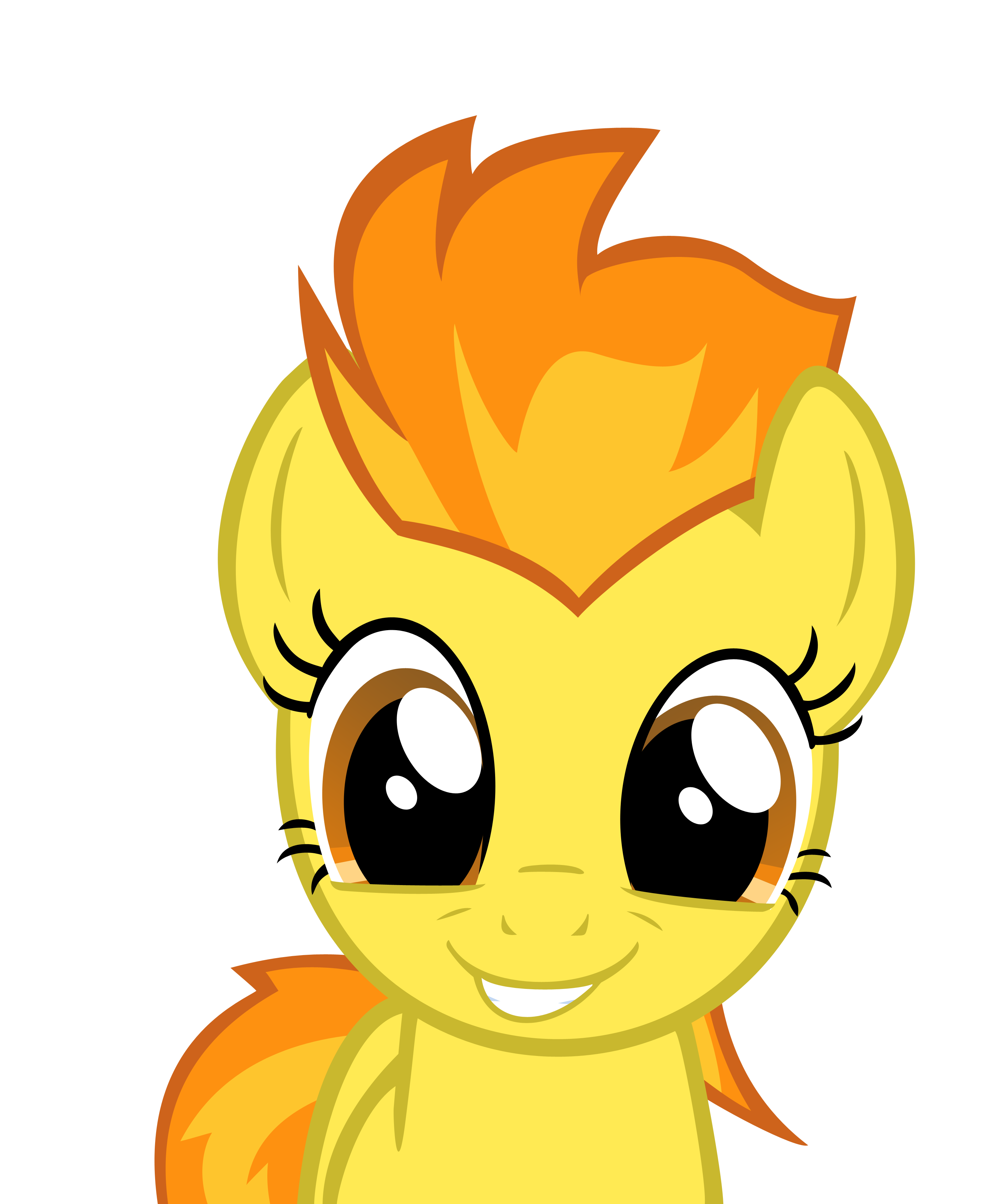 Request - Spitfire with her cutest face on. by J-Brony on DeviantArt