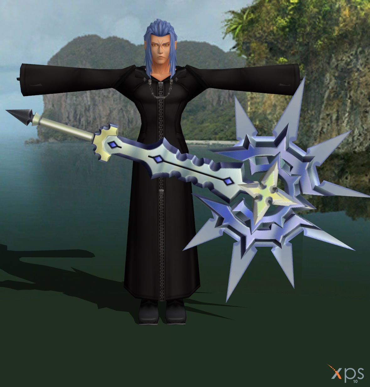 Kingdom Hearts Saix Claymore