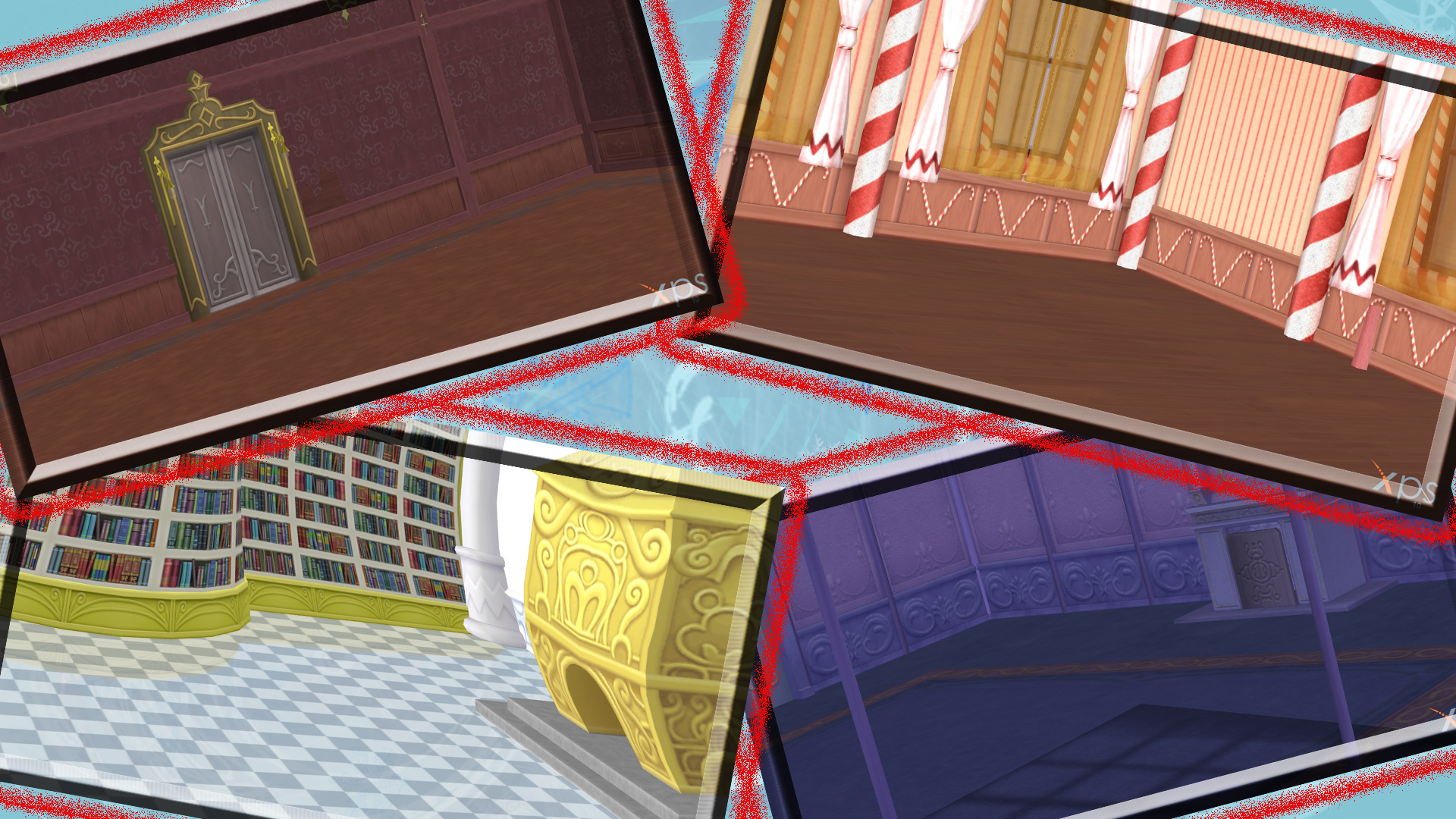 Empty Rooms + Tutorial - Advent Calendar [18] by LexaKiness on DeviantArt