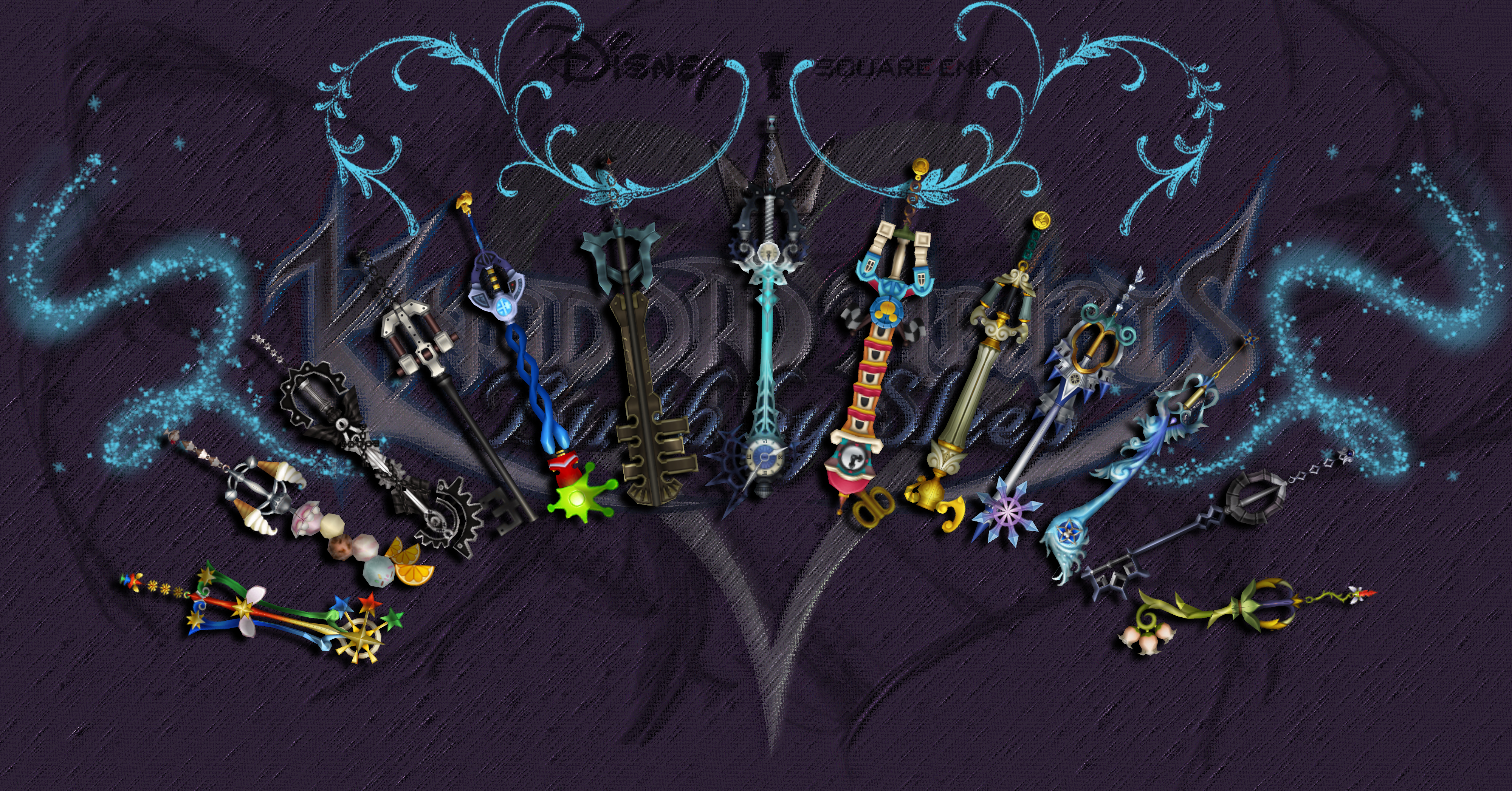 Kingdom Hearts Keyblade Graveyard Wallpaper