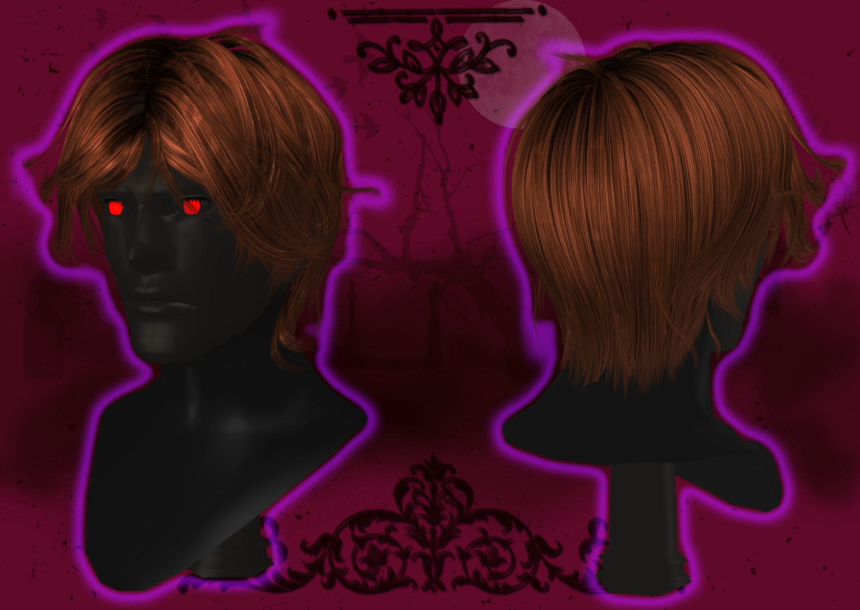 Male Hair Version 6 [XPS] by LexaKiness on DeviantArt