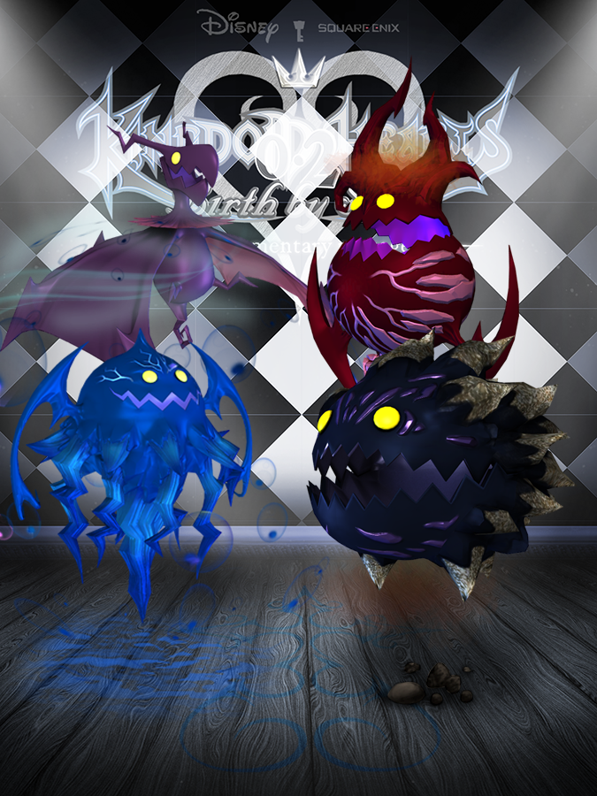 Heartless Elements - KH 0.2 [XPS] by LexaKiness on DeviantArt
