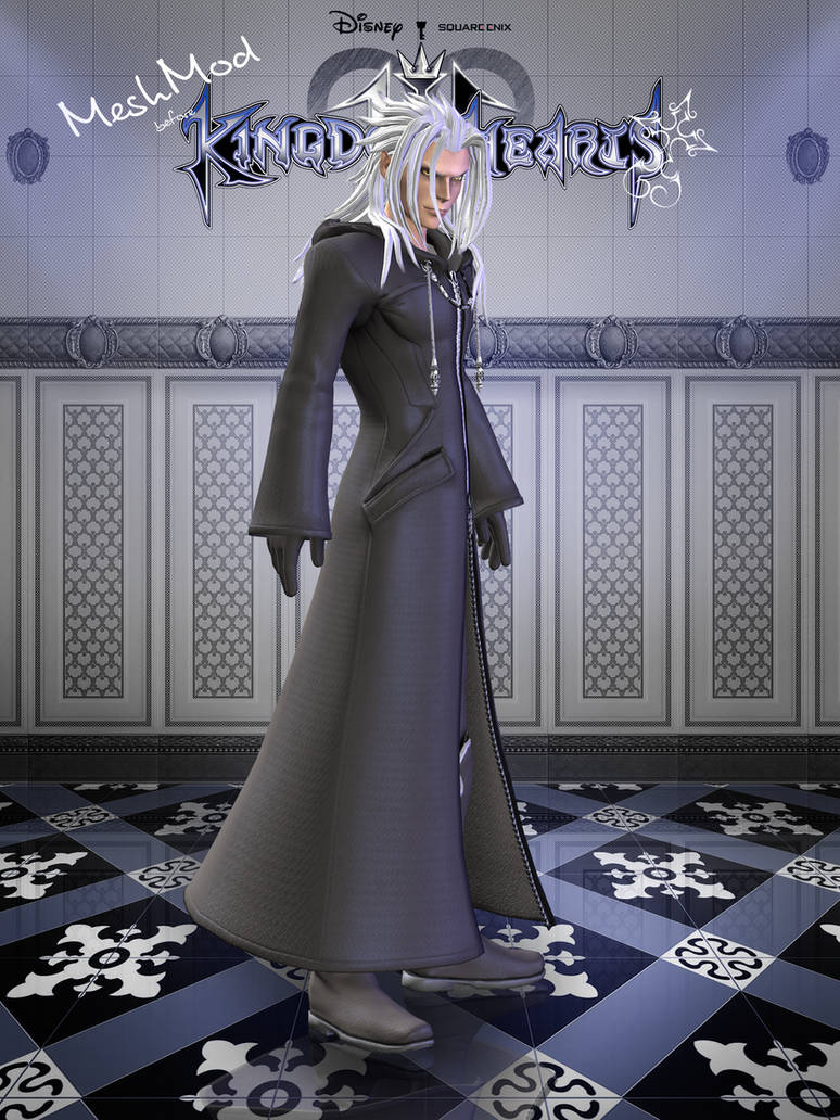 Xemnas KH 2/3 --- MeshMod [XPS] by LexaKiness on DeviantArt
