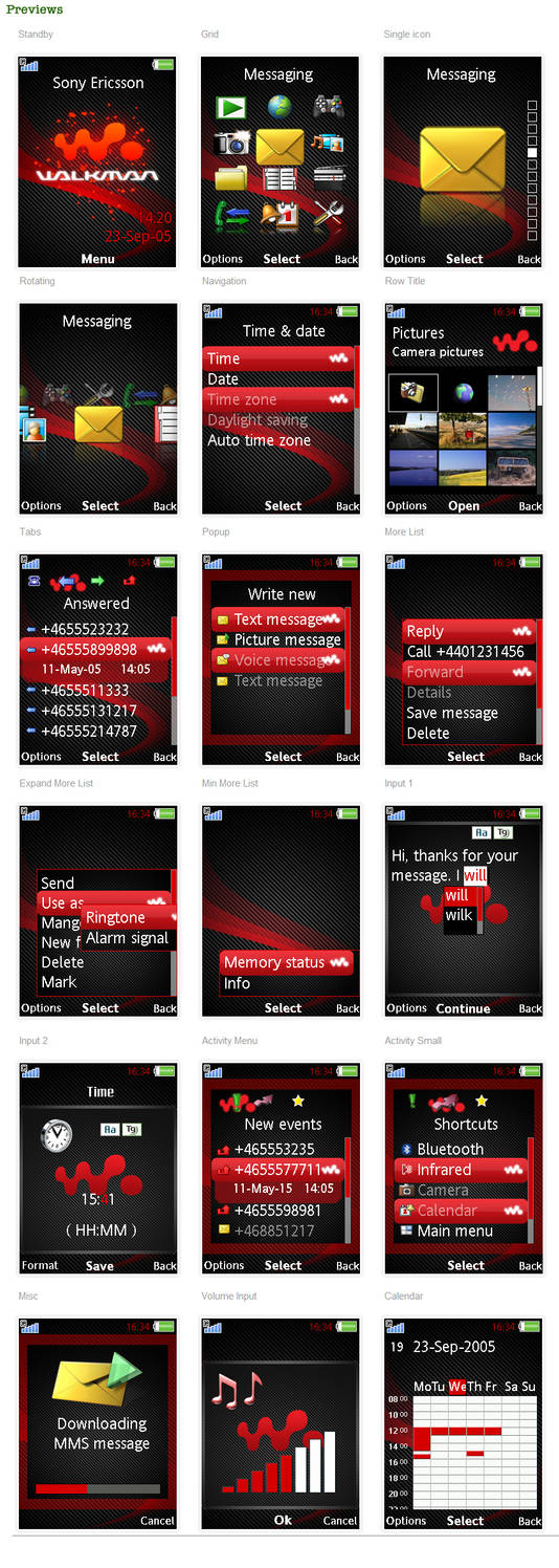 Walkman Red Carbon-Animated by CodenameOXIDE on DeviantArt
