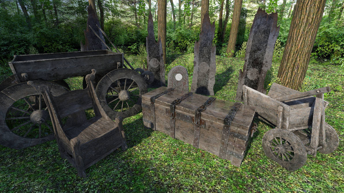 Viking Age Props DAZ3D FREEBIE DL by SucculentFruit13 on DeviantArt