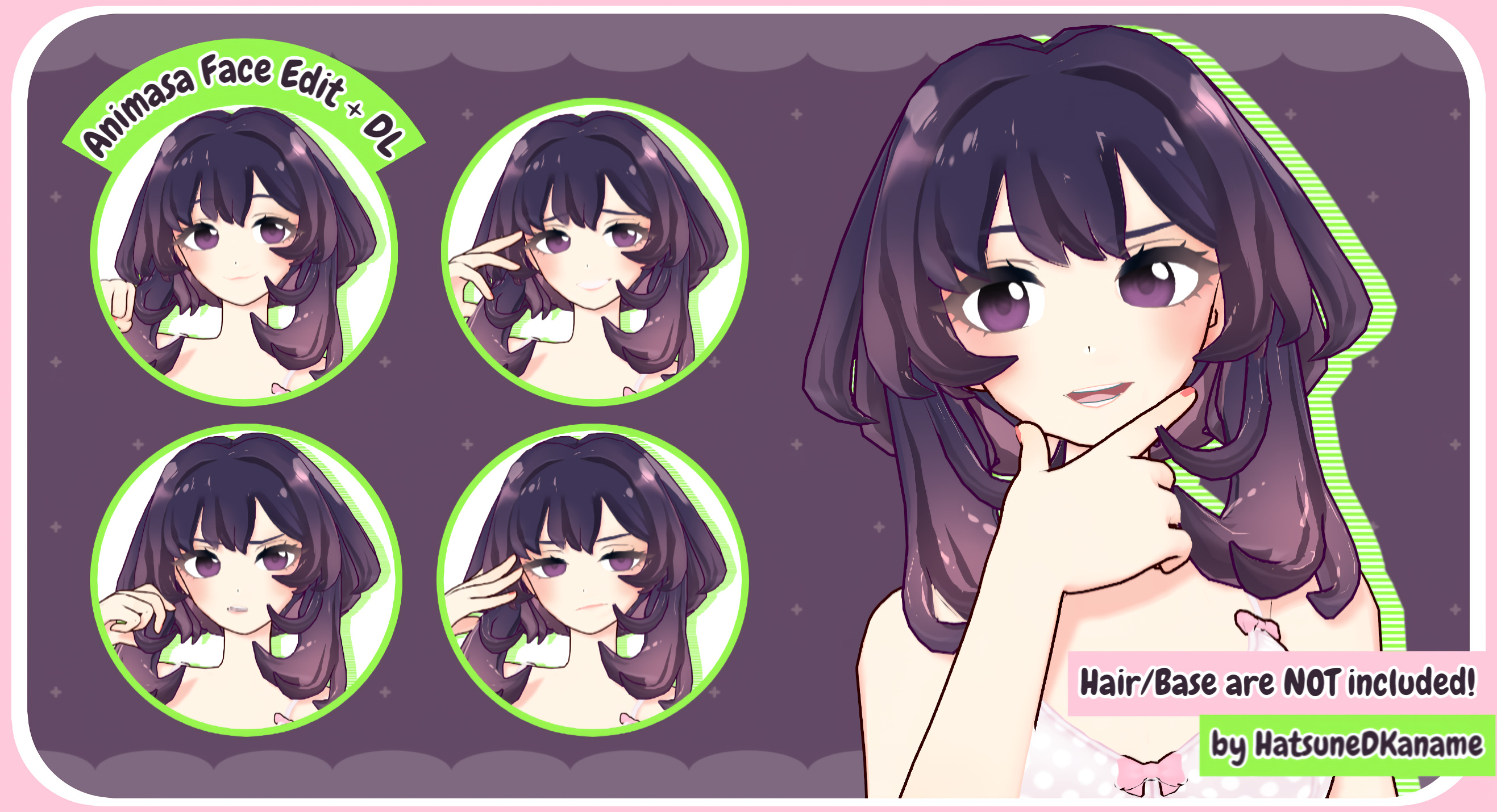 Animasa Face Edit v2 + DL by HatsuneDKaname on DeviantArt