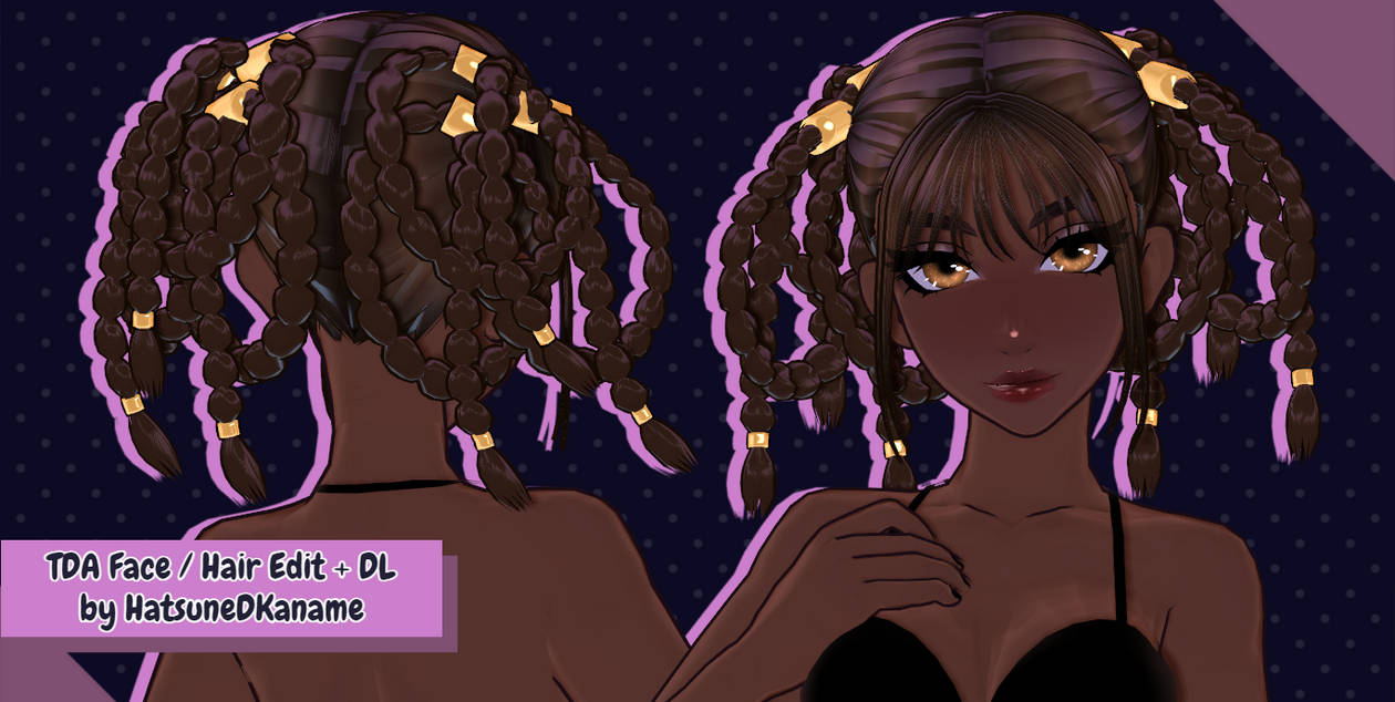TDA Face / Hair Edit + DL by HatsuneDKaname on DeviantArt