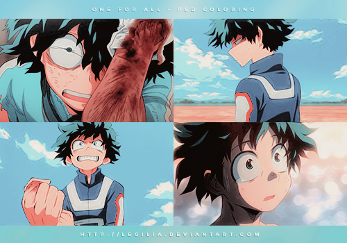 One for all | PSD Coloring #23 by Legilia on DeviantArt