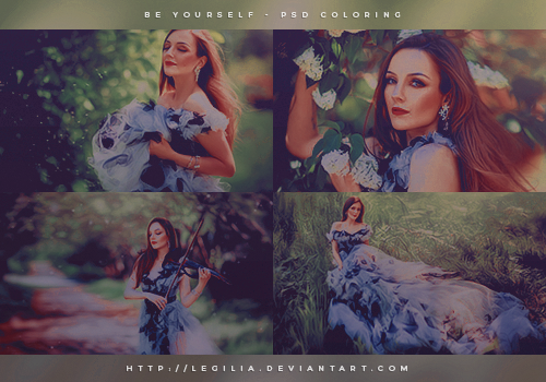 Be Yourself| PSD Coloring #53 by Legilia on DeviantArt