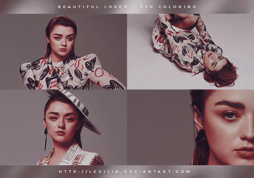 Beautiful Loser | PSD Coloring #58 by Legilia on DeviantArt