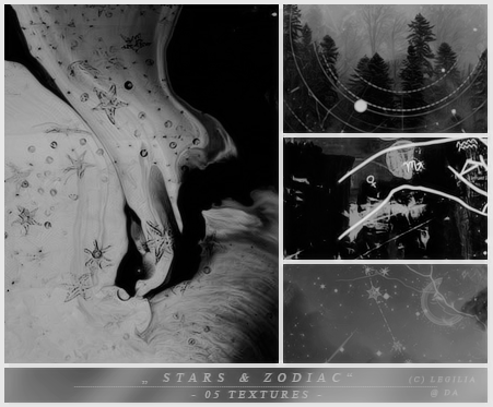 Stars and Zodiac | Textures Pack #07 by Legilia on DeviantArt