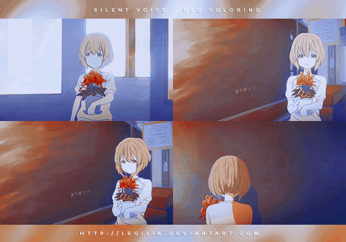 Silent Voice | PSD Coloring #03 by Legilia on DeviantArt