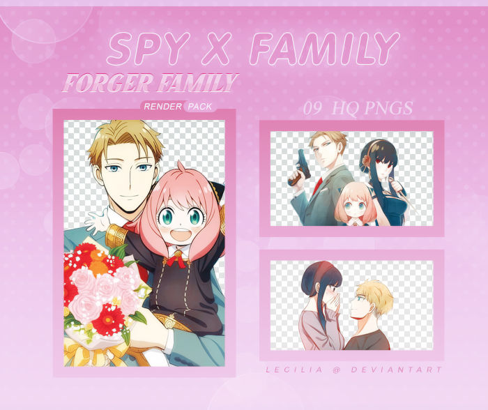 Spy x Family - PNG Pack #04 by Niazuna on DeviantArt