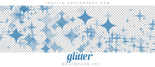 Glitter - Brushpack #03 by Legilia on DeviantArt
