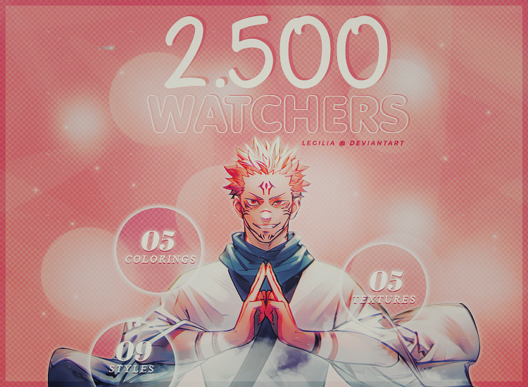 2,5K Watchers Pack (c) Legilia @ DeviantART by Legilia on DeviantArt