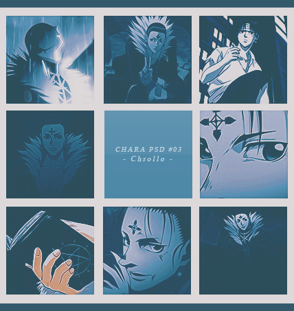 Chrollo / Character PSD #03 by Legilia on DeviantArt