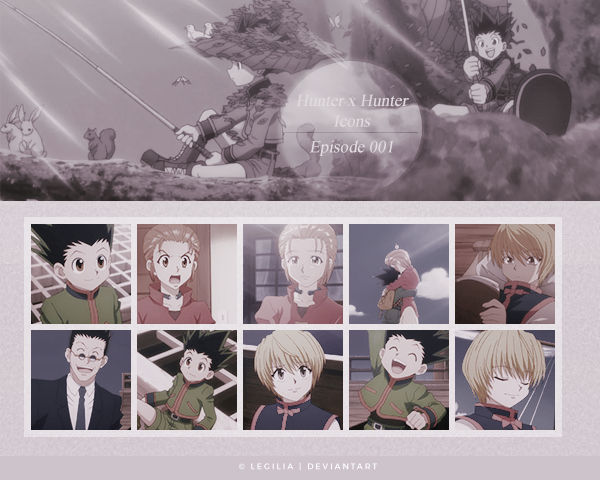 Hunter x Hunter Icons // Episode 01 by Legilia on DeviantArt