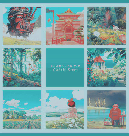 Ghibli Stars / Character PSD #10 by Legilia on DeviantArt
