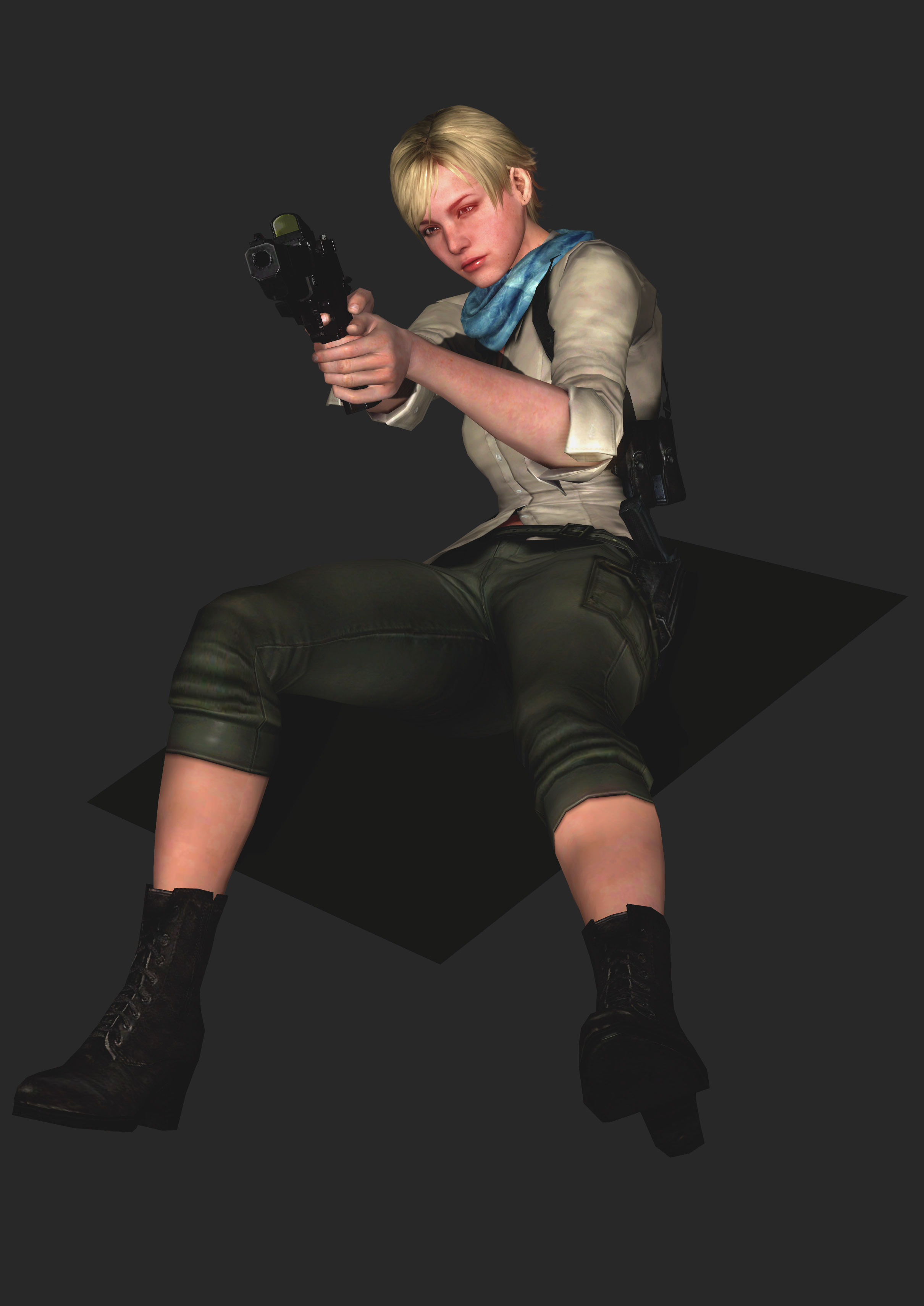 XPS - RE6 - Pistol Aiming Pose Pack by HenrysDLCs on DeviantArt