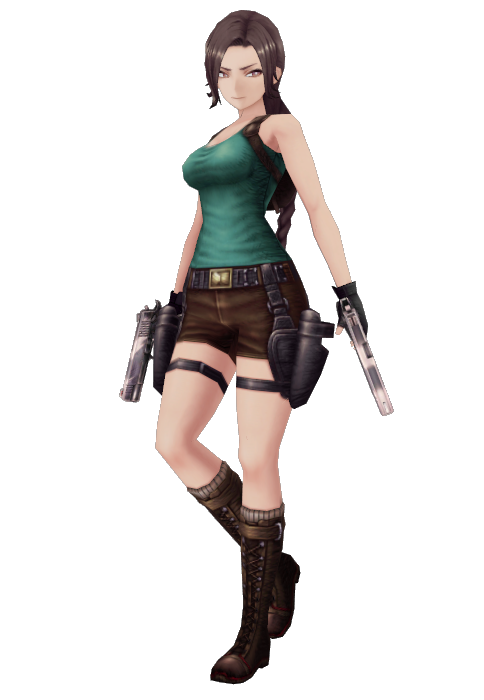 XPS - WAR OF THE VISIONS (FFBE) - Lara Croft by HenrysDLCs on DeviantArt