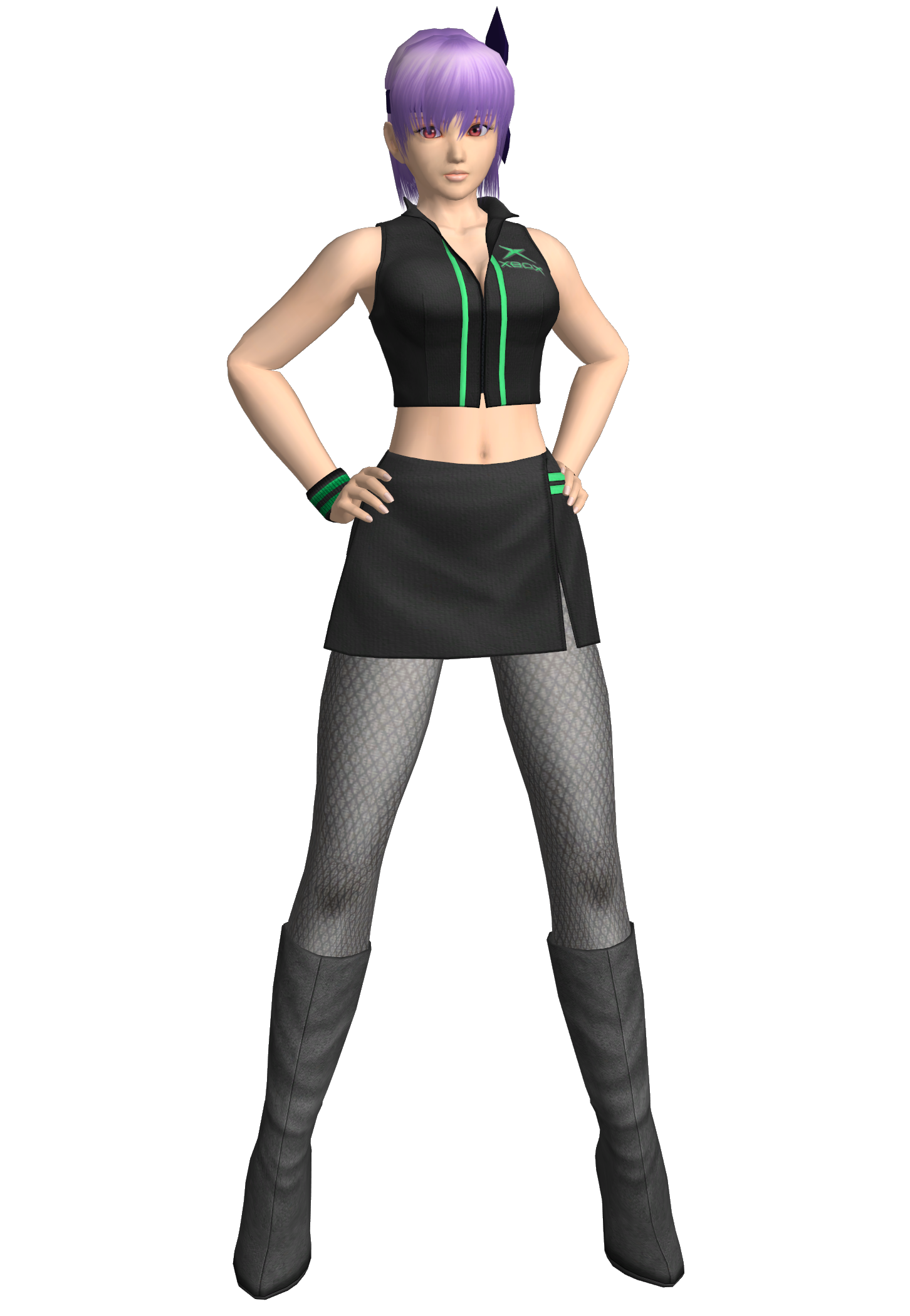 XPS - DOA2U - Ayane Xbox Costume by HenrysModels on DeviantArt