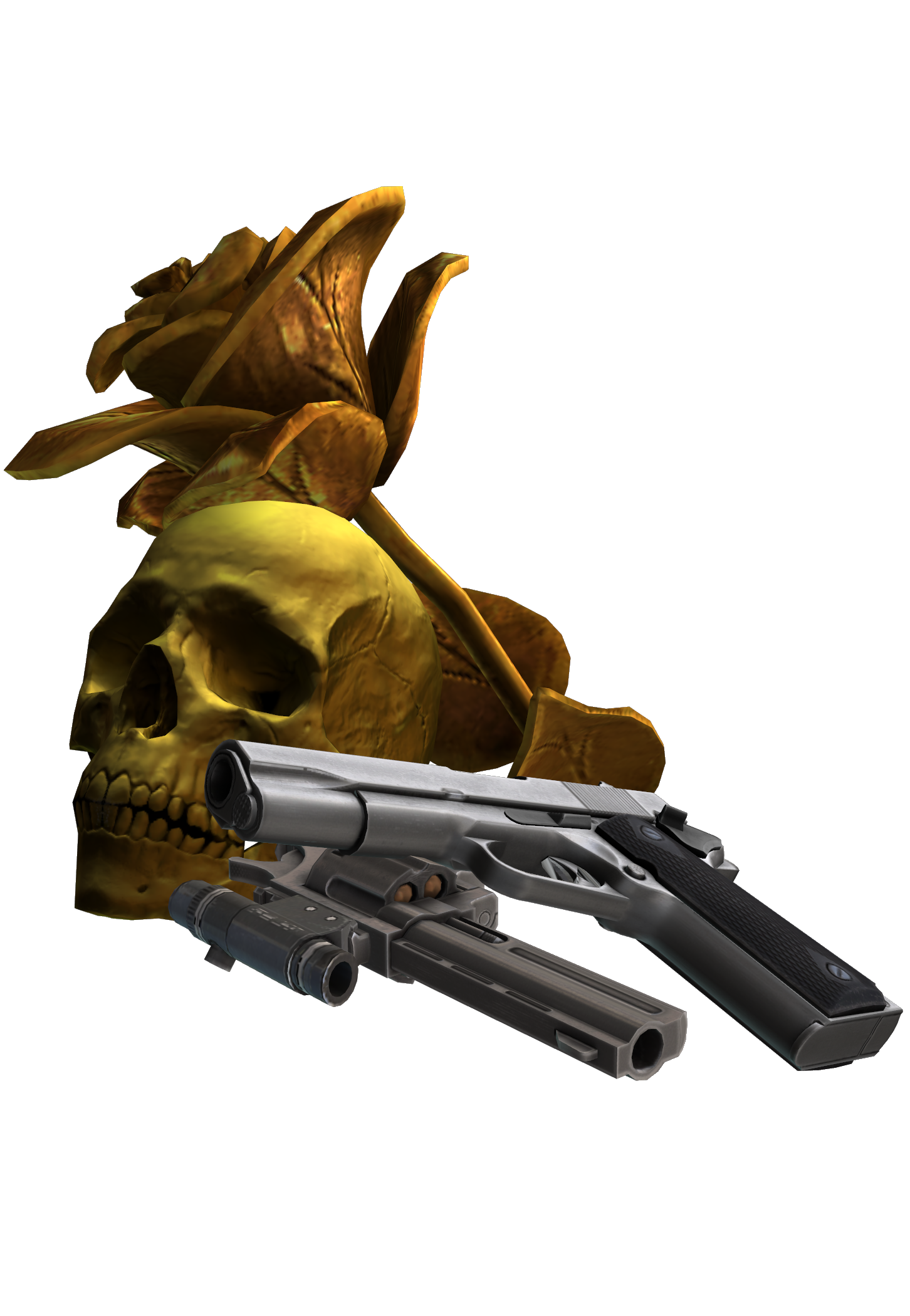 XPS - Tomb Raider IV-V Remastered - Weapons, Items by HenrysModels on ...