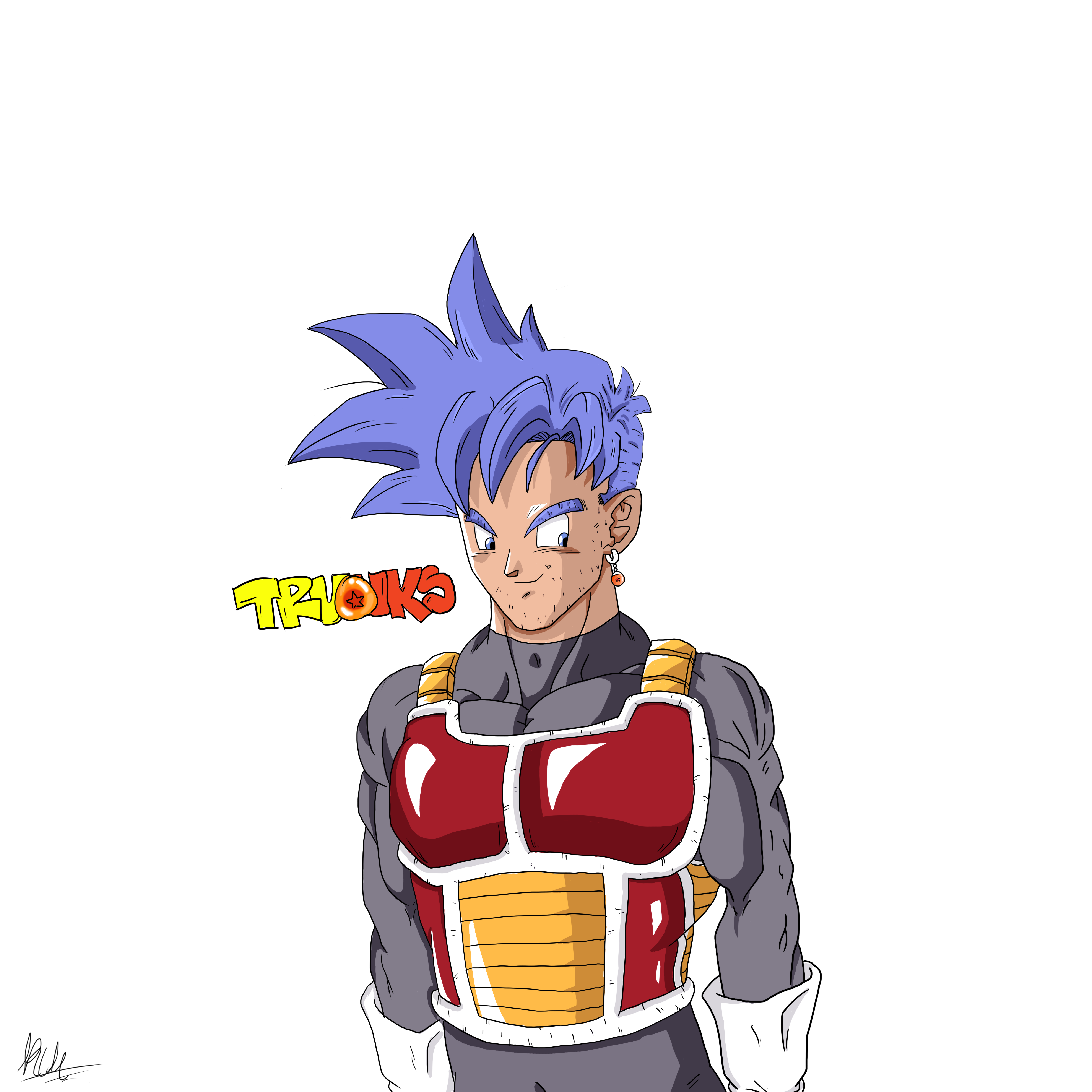 Son Trunks (Cell Saga Armor) by big-bob22 on DeviantArt