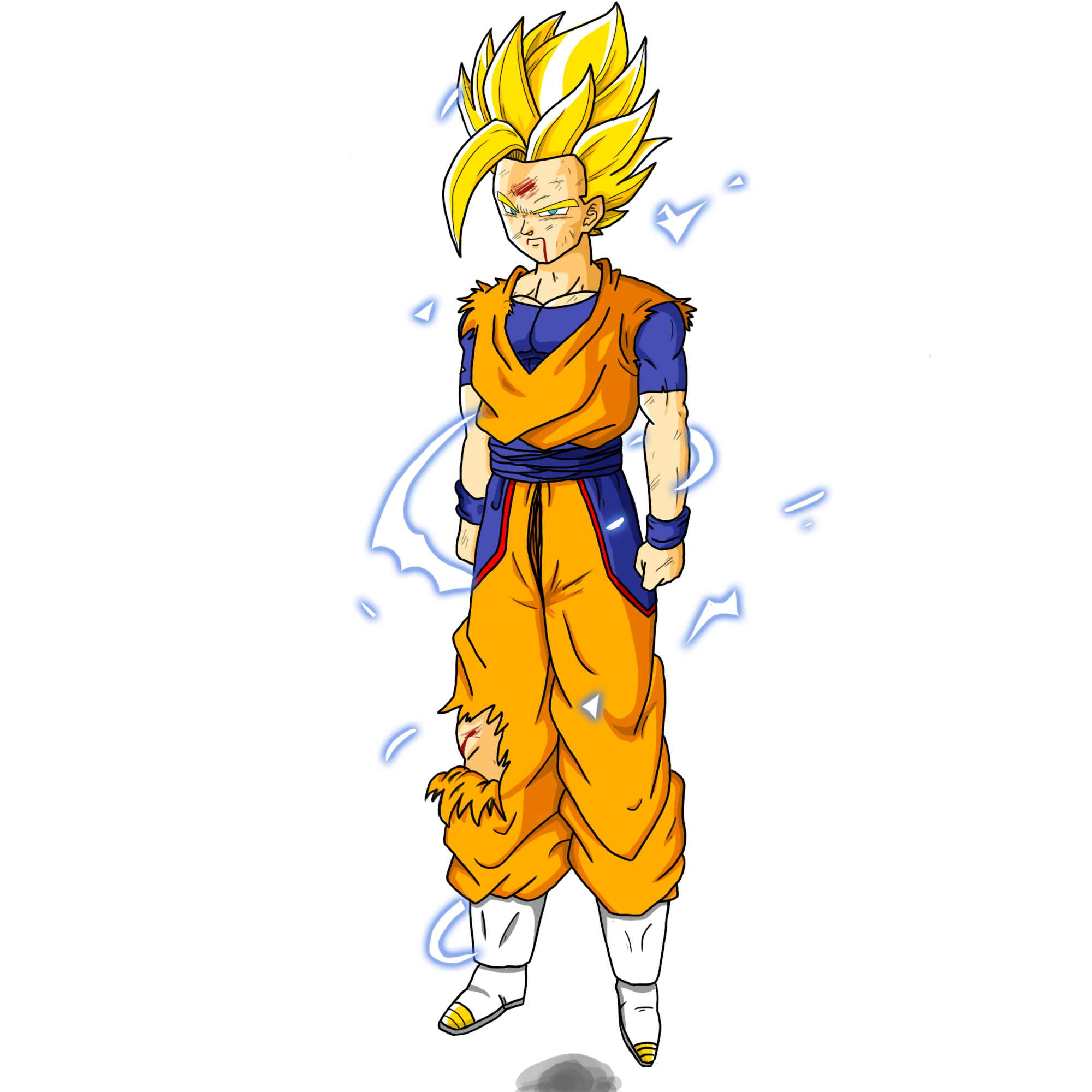 Gohan SSJ2 by big-bob22 on DeviantArt
