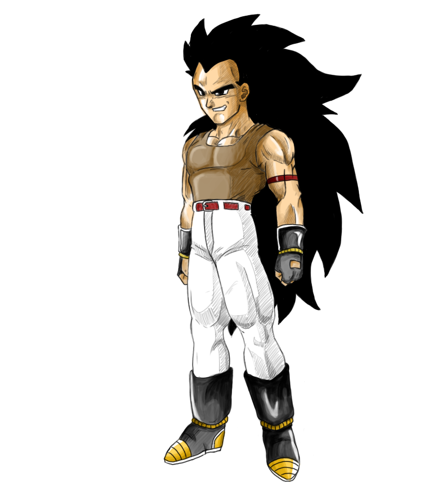Raditz Z warrior Lines by big-bob22 on DeviantArt